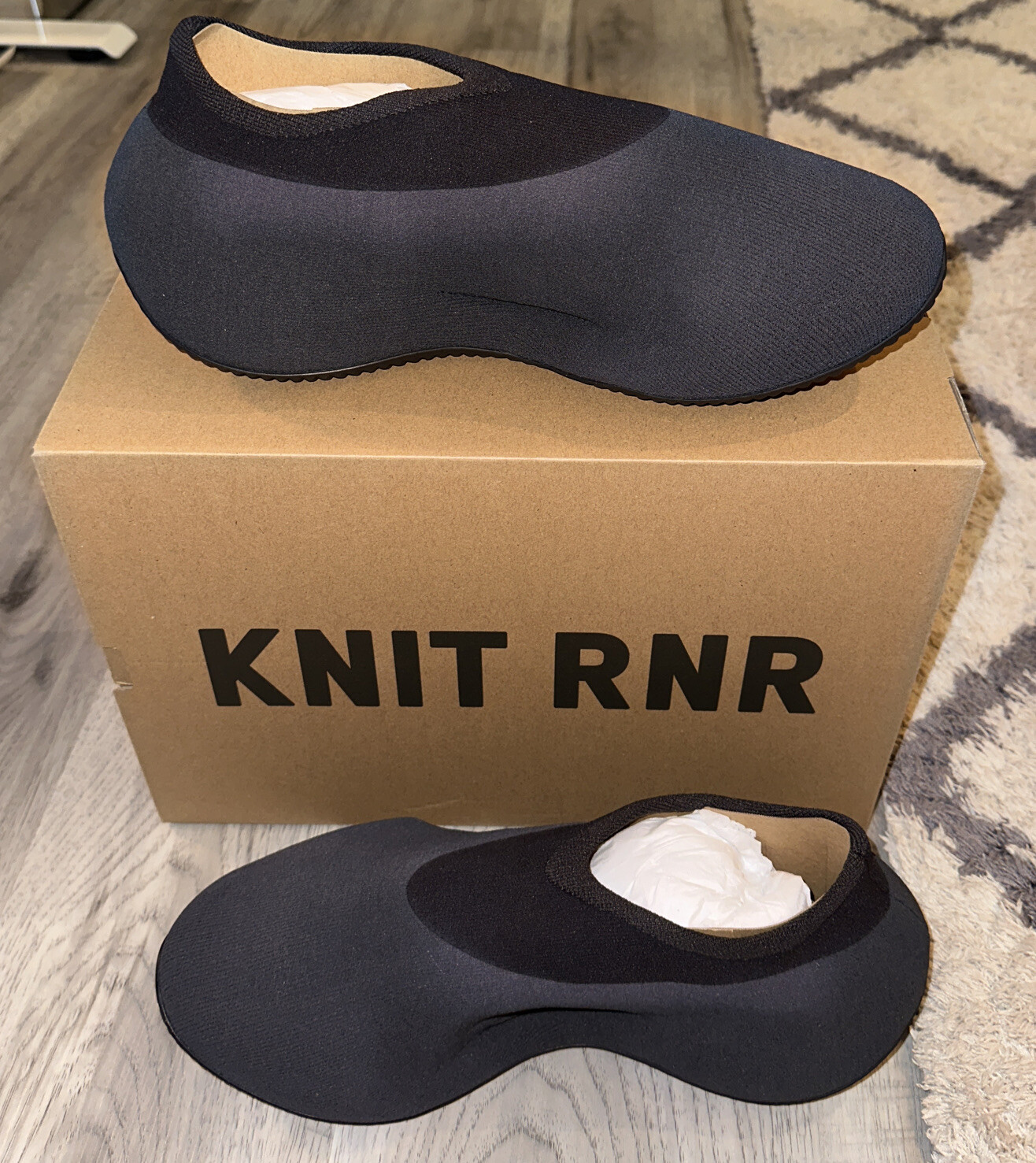 BRAND NEW DS ADIDAS YEEZY KNIT RNR (RUNNER) FADE ONYX IG7831 SIZE 13 | eBay