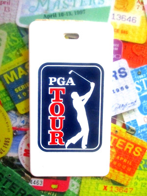 vtg - PGA TOUR - Member bag tag - ID Luggage lag | eBay