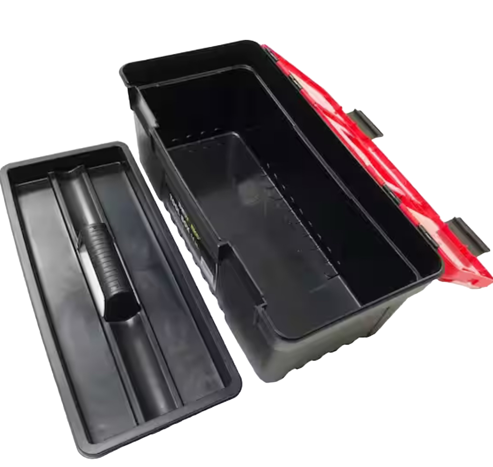 12" Small Heavy Duty Plastic Toolbox Chest Storage Tool Box Case Tray ...