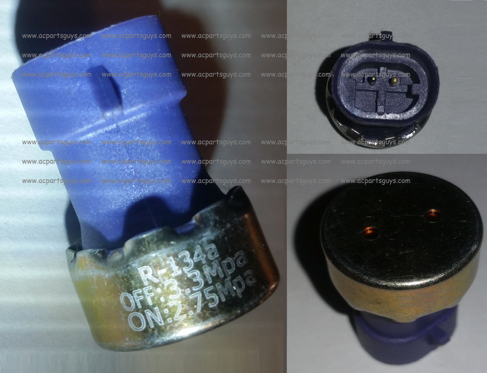 New AC Oval High Pressure Cut Off Switch For Denso 10S Compressor GM ...