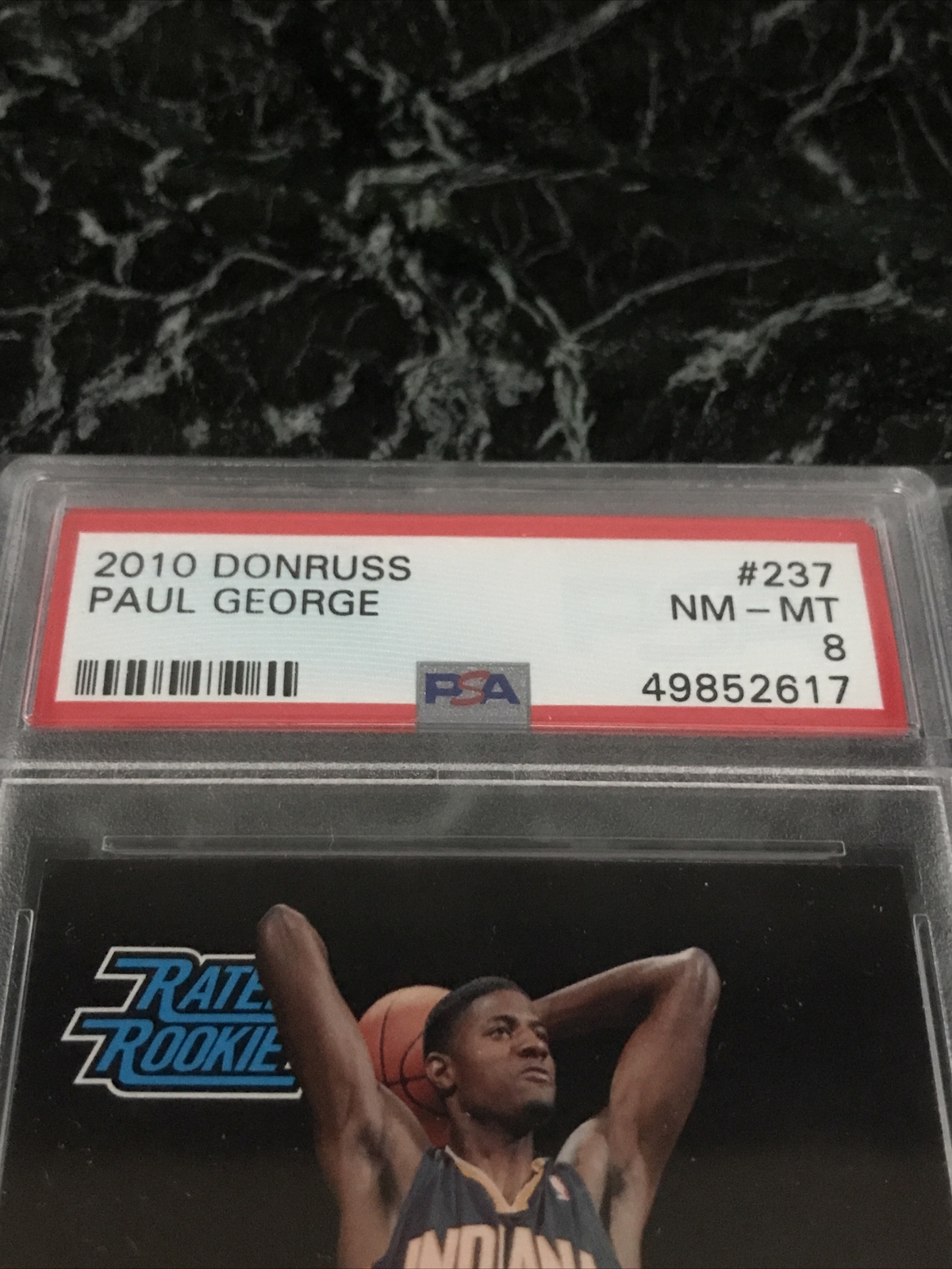 2010-11 Panini Donruss Paul George Rookie RC #237 PSA 8 📈 | eBay