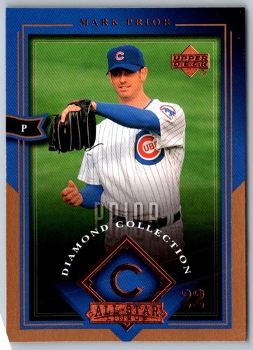 2004 Upper Deck Diamond Collection All-Star Lineup Mark Prior #16 ...