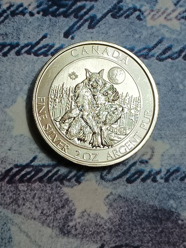 2021 2 OZ .9999 FINE SILVER CANADA WILD LIFE SERIES WEREWOLF QUEEN ...