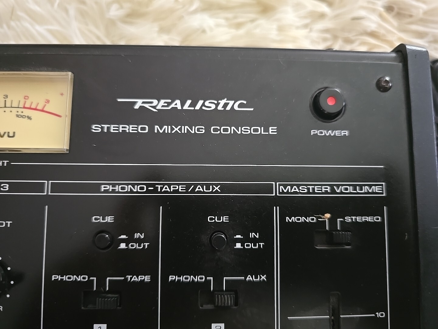 Vintage Realistic 32-1200B Stereo Mixing Console 5-Ch 3-Mic 2-Stereo ...