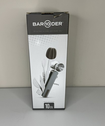 Quench Bar10der the Ultimate Cocktail Tool 10 Tools In One New In Box Bar Drink | eBay Australia