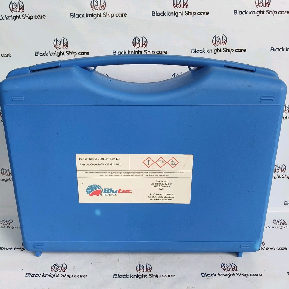 Blutec - MTS-K100814-BLU Budget Sewage Effluent Test Kit | eBay