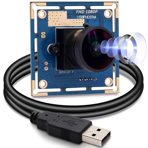 USB Camera Board - 1080P Wide Angle Camera Module with Fisheye Lens ...
