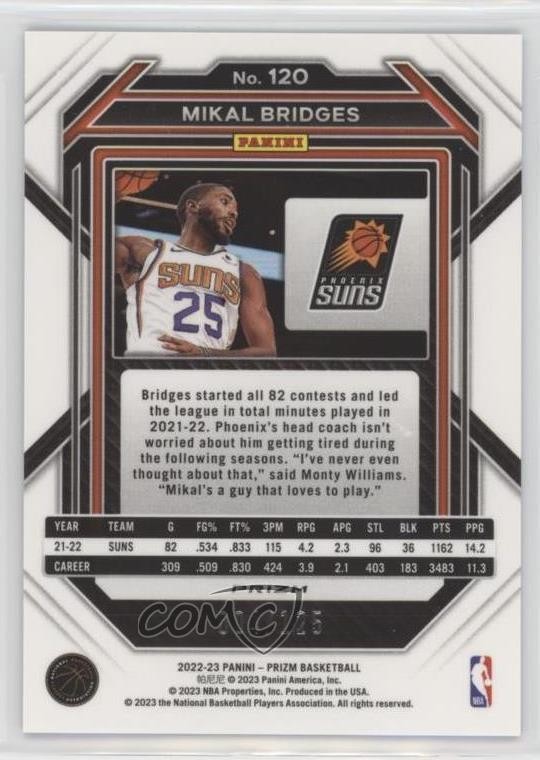 2023-24 Panini Prizm Blue Ice Prizm 4/125 Walker Kessler #120 03gz | eBay