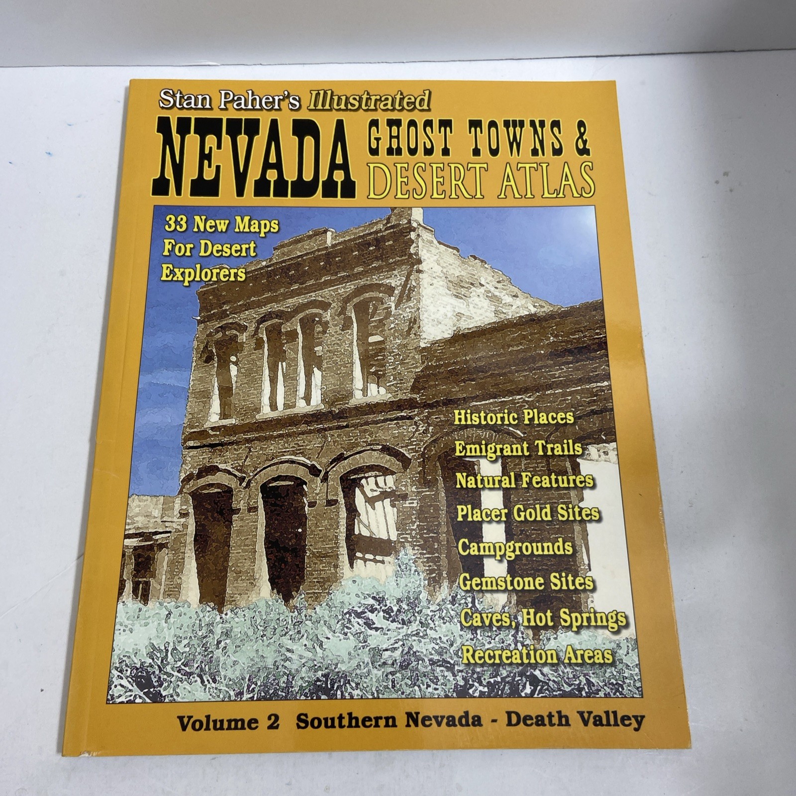 Book: Nevada Ghost Towns and Mining Camps : An Illustrated Atlas Stan W ...