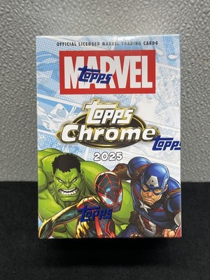 2025 Topps Chrome Marvel Blaster Box | eBay