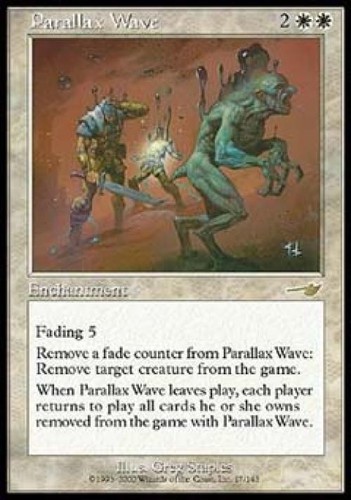 Parallax Wave - Medium Play MTG Nemesis | eBay