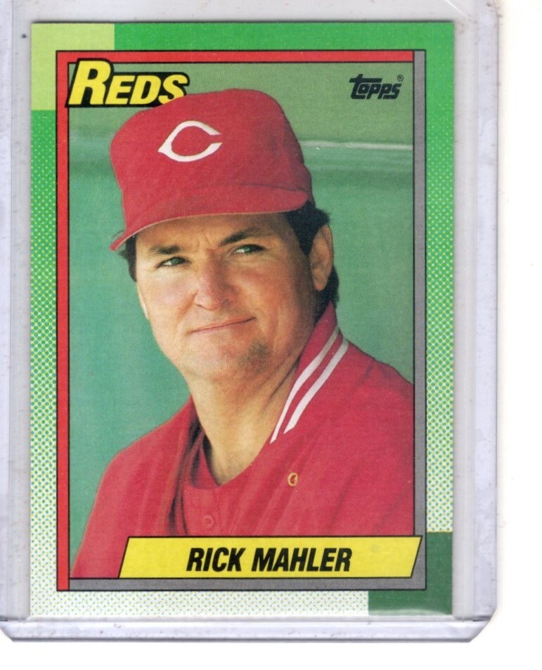 1990 Topps - #151 Rick Mahler Cincinnati Reds baseball card | eBay