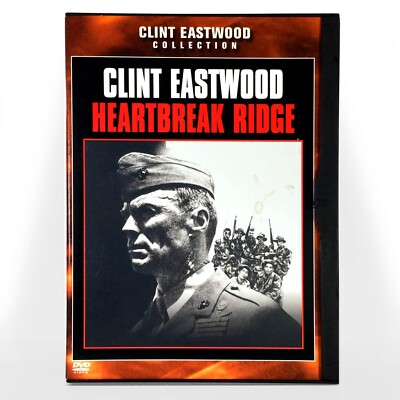 Heartbreak Ridge (DVD, 1986, Widescreen) Like New! Clint Eastwood ...