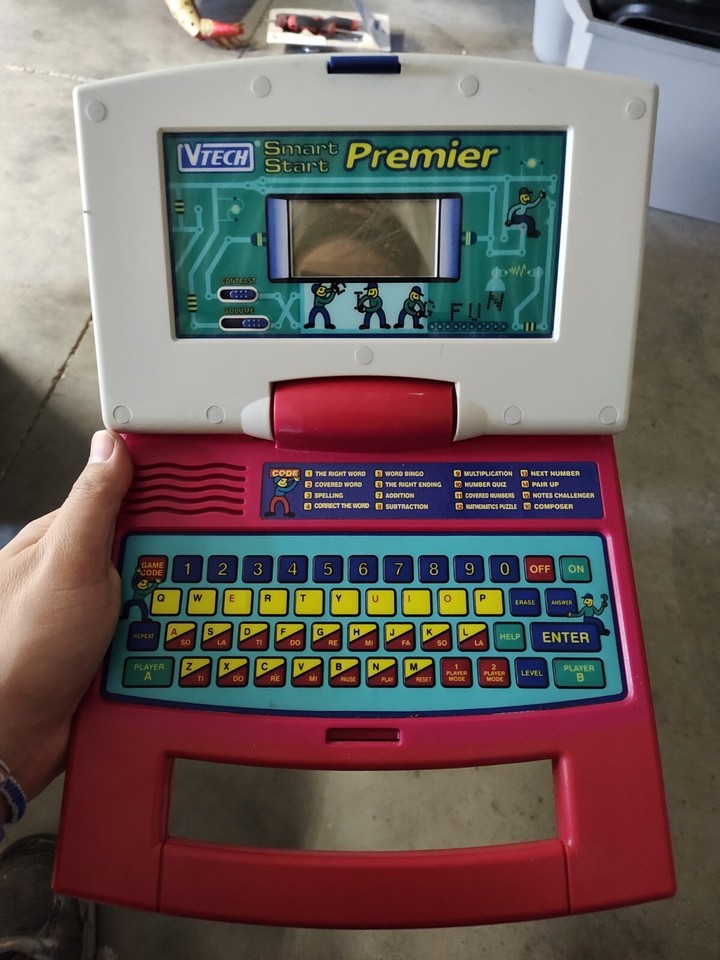 Vintage VTech Smart Start Premier Plus Kids Laptop - WORKS | eBay