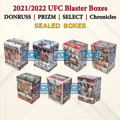 UFC Blaster Box Prizm 2020 Select 2021 Donruss 2022 Chronicles Optic ...