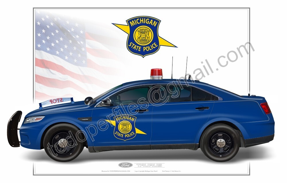 Virginia State Police Taurus FIRST RESPONSE FDS102 Scale 1/43 | FORD