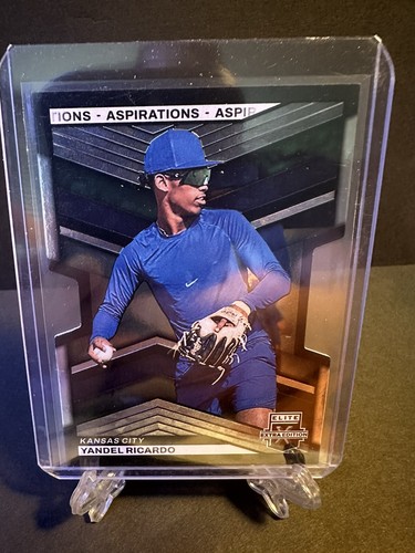 2023 Panini Elite Extra Edition - Yandel Ricardo #105 Aspirations Die ...