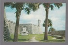Vtg 1950-60's NCP Chrome Postcard~CASTILLO de SAN MARCOS FORT St ...