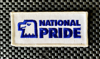 PRIDE NATIONAL EMBROIDERED SEW ON ONLY PATCH INSURANCE COMPANY 4 1/4" x ...