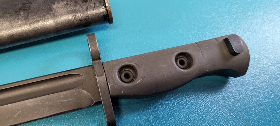 Vintage Australian Military Model L1A2. Bayonet Knife with Scabbard | eBay