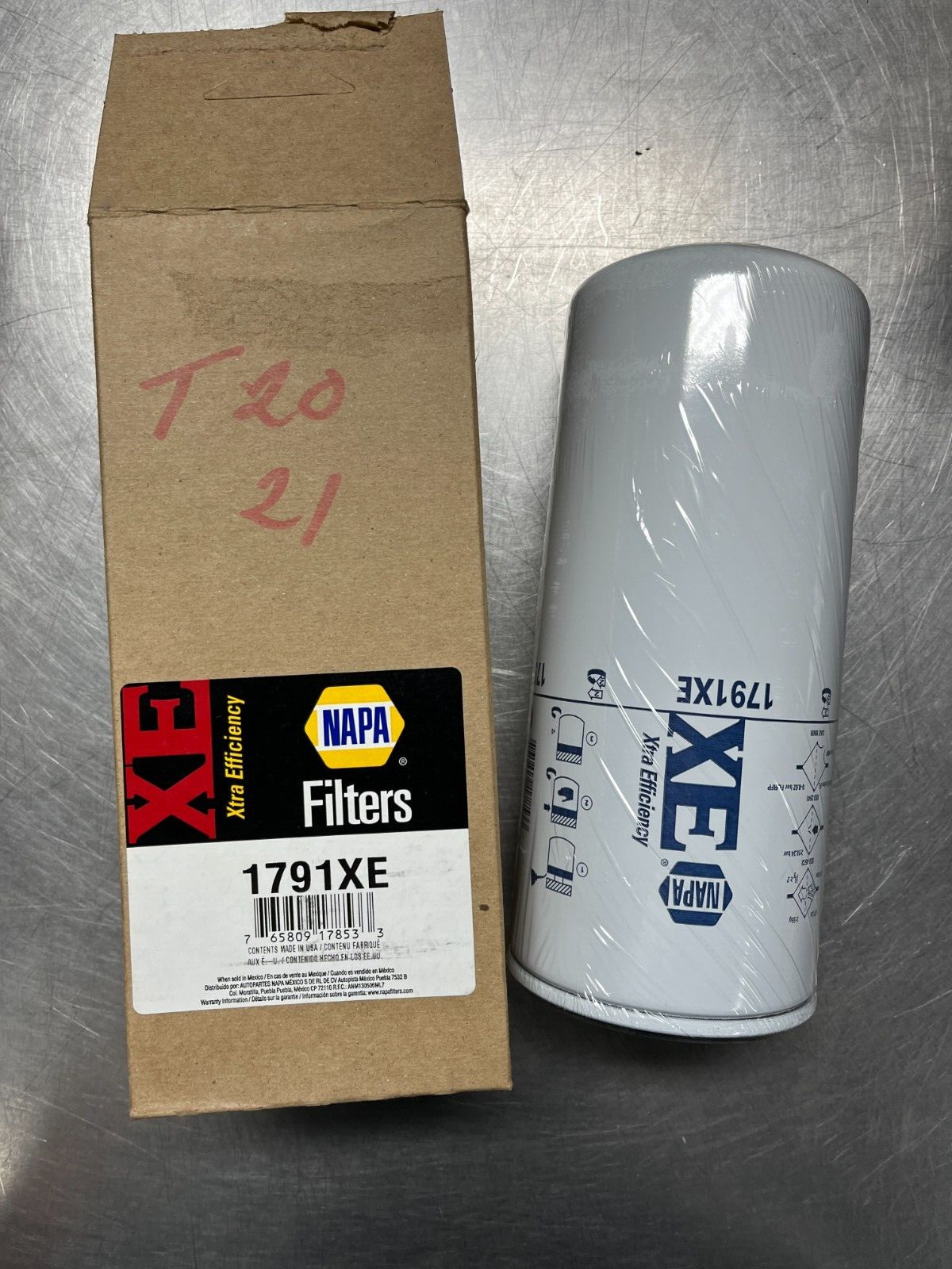 NAPA 1791 - cross reference oil filters | oilfilter-crossreference.com