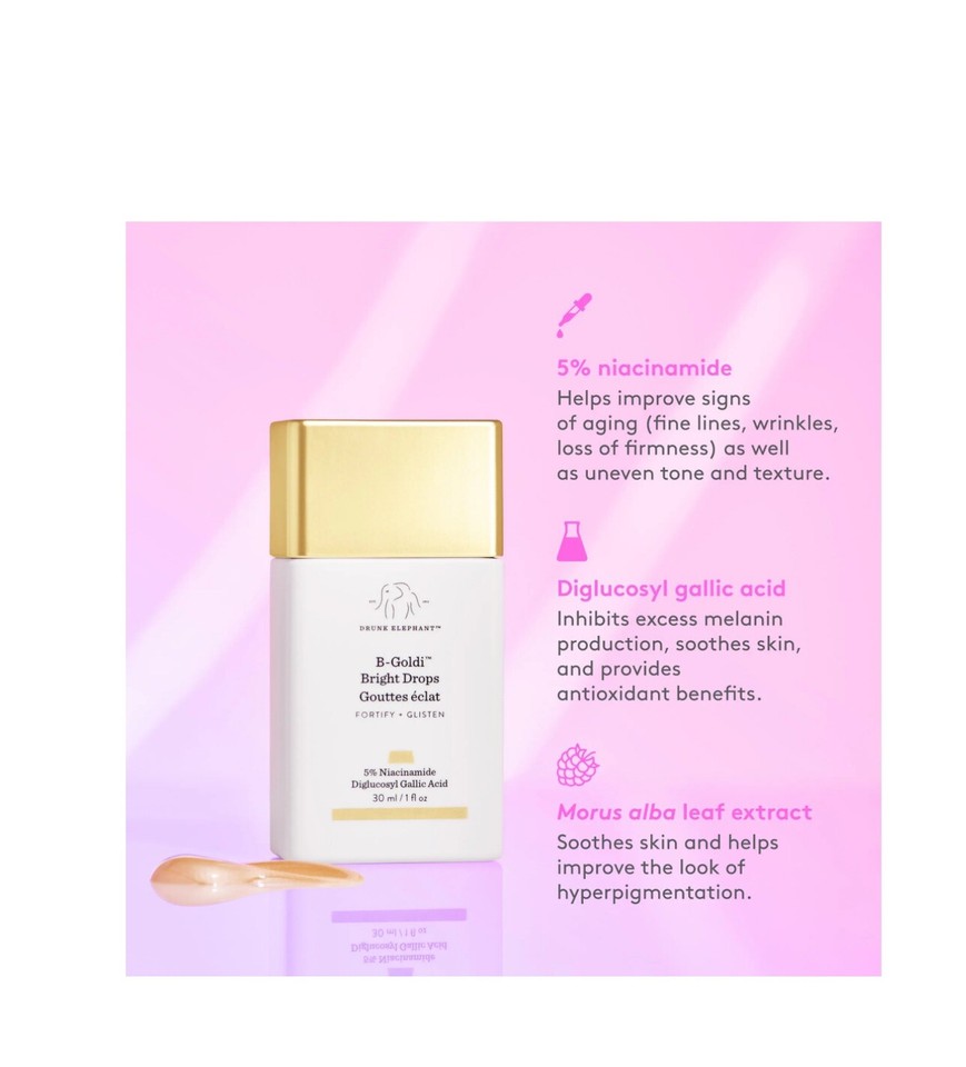 Drunk Elephant B-Goldi Bright Drops 30 ml/1 fl.oz. New in Box | eBay