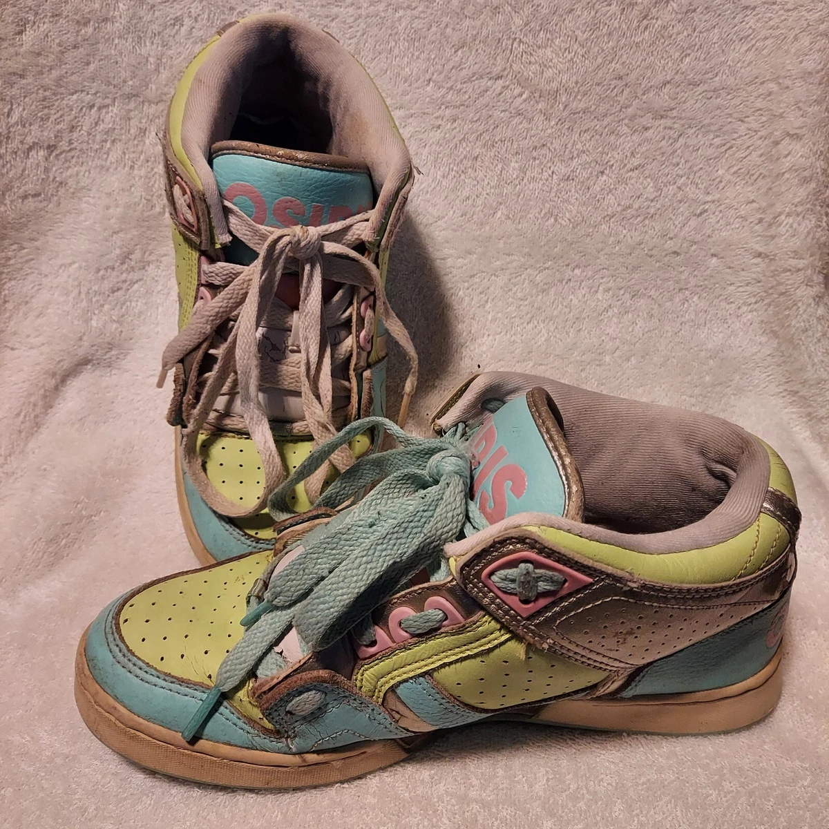 Green Osiris Shoes Girls