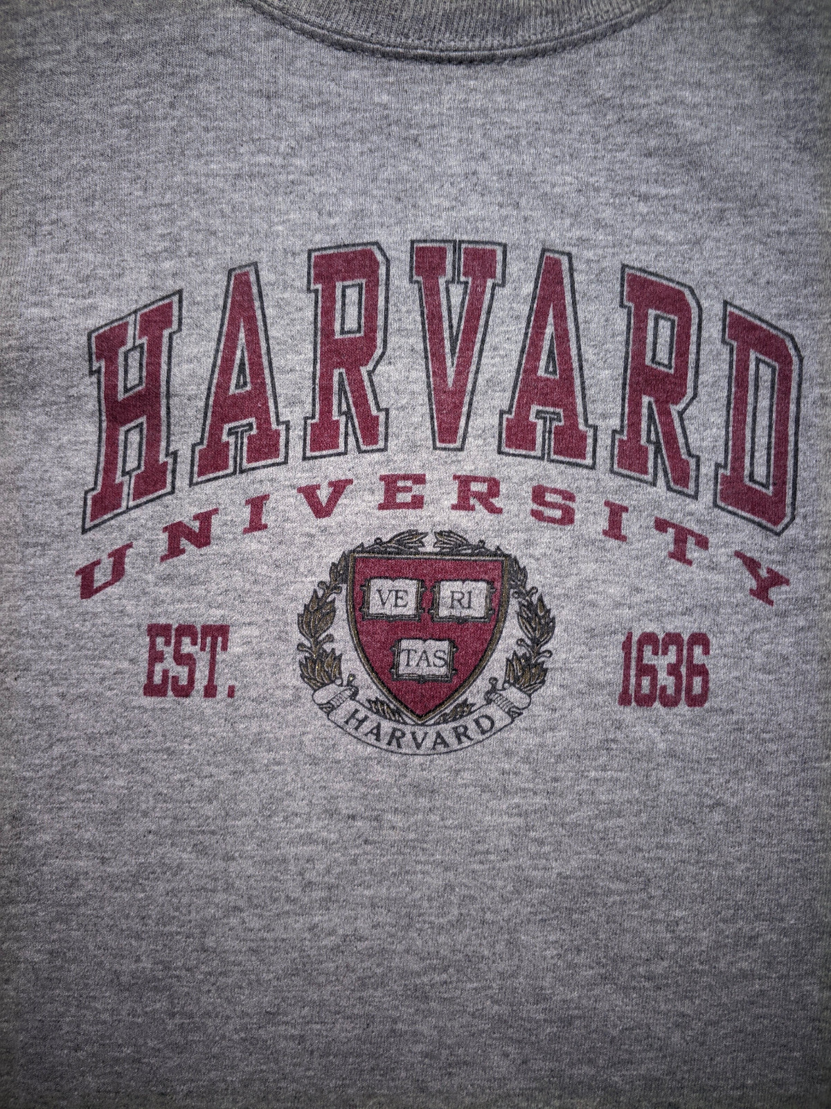 Delta Small Gray Vintage 2000s Harvard University Spe… - Gem