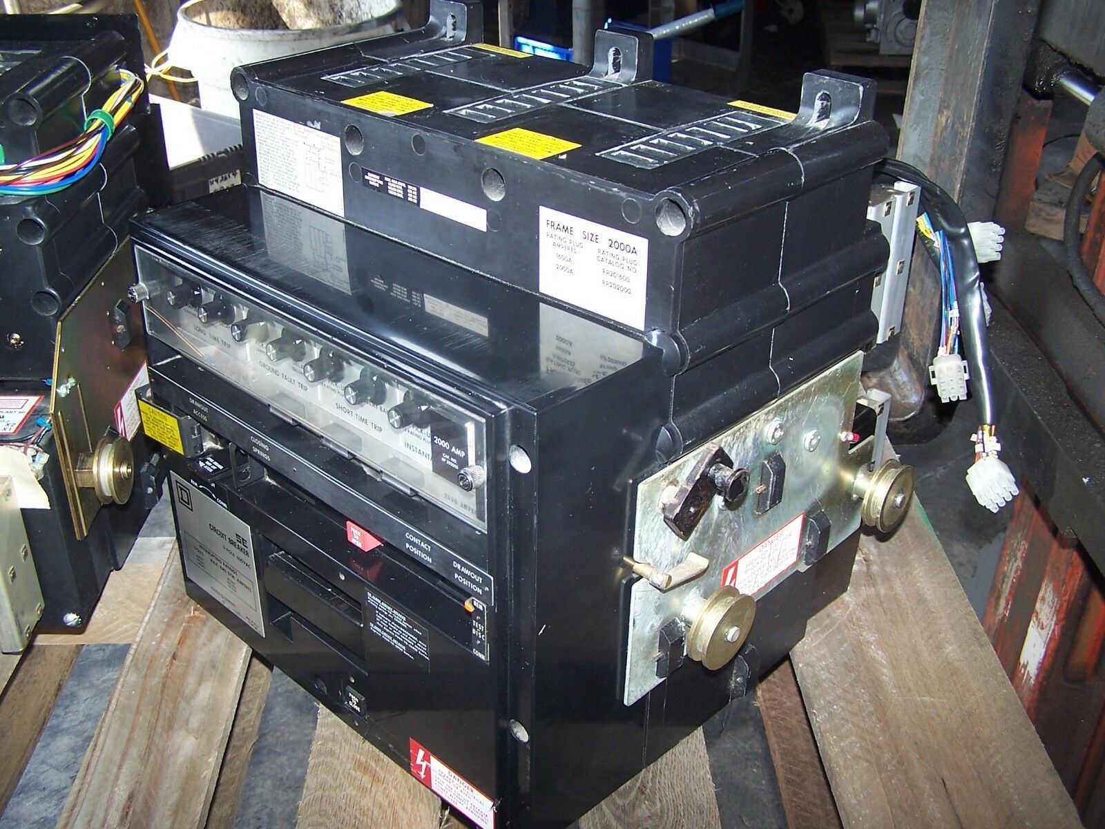 SQUARE D 2000 AMP ELECTRONIC TRIP CIRCUIT BREAKER LSIG RP202000 ...