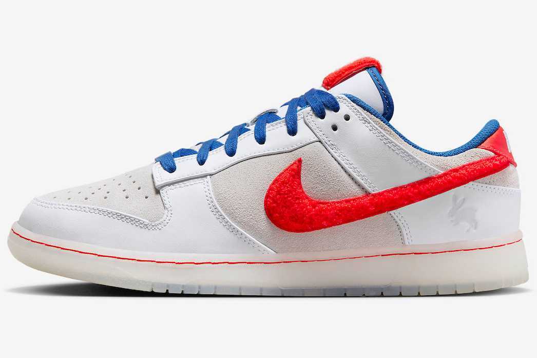 Nike Dunk Low Year of the Rabbit White/Crimson-Varsity Royal Nike Dunk Low Year of the Rabbit White/Crimson-Varsity Royal
