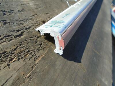 8' Long Aluminum Rub Rail /Gunnel Molding 1-3/16X1" w/Insert, fit Many ...