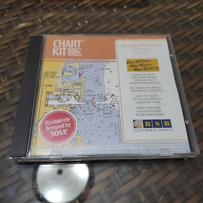 BBA Chart Kit, Florida West Coast and The Keys Electronic Chart CD | eBay