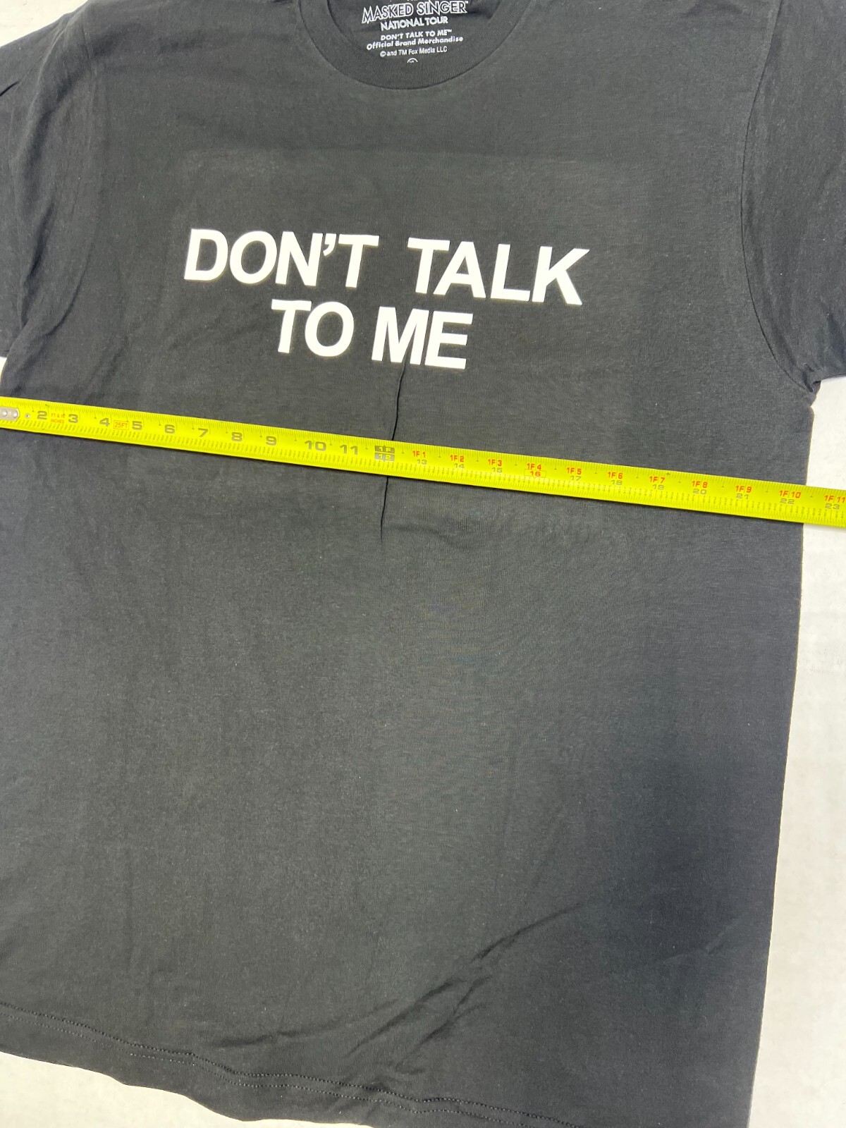 THE MASKED SINGER NATIONAL TOUR DON`T TALK TO ME TEE T-SHIRT OFFICIAL ...