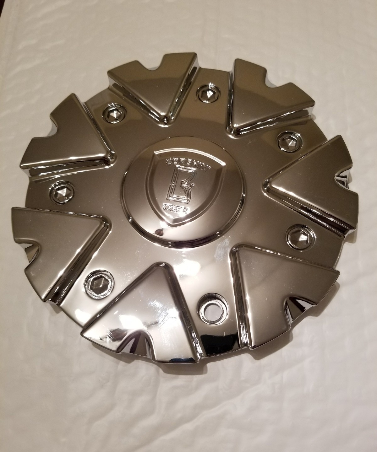NEW Borghini B14 Wheel Center Cap CS419-D1P CHROME CENTERCAP CS419D1P ...