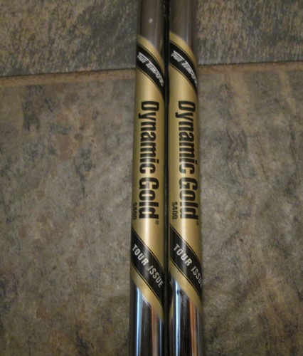 True Temper Dynamic Gold TI S400 Flex wedge shafts (2) .355 tips NEW ...