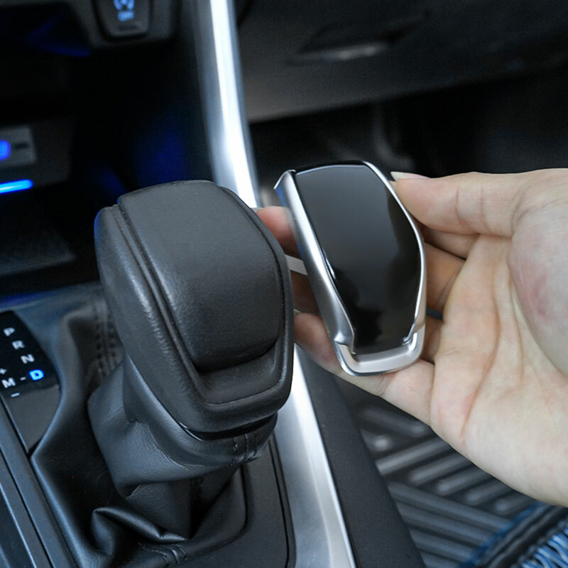 Central Console Gear Shift Knob Trim Fit For 2019-2021 Toyota RAV4 ...