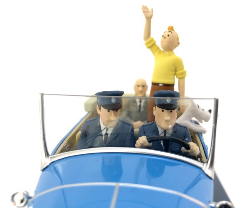 HERGE TINTIN CHRYSLER IMPERIAL PARADE #19 Car Figure 1/24 Authentic ...