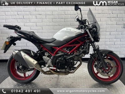 SUZUKI SV650 AM2, 71 REG 2452 MILES, HEATED GRIPS, TOURING SCREEN, GIVI ...
