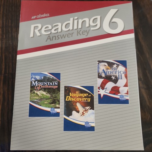 A Beka 6th Grade Curriculum Reading 6 Answer Key Homeschool | eBay