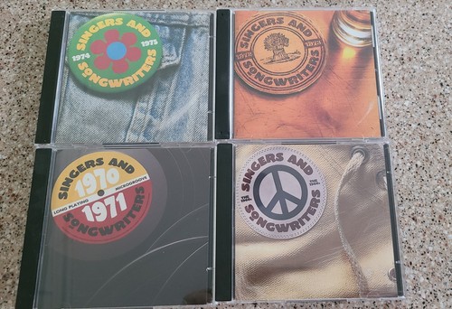 Time Life SINGERS AND SONGWRITERS 4-CD/8-Disc Lot: 1960's, 1970-1975 ...