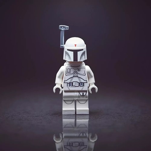 LEGO Star Wars SW0631 White Prototype Boba Fett Minifigure - RARE NEW ...