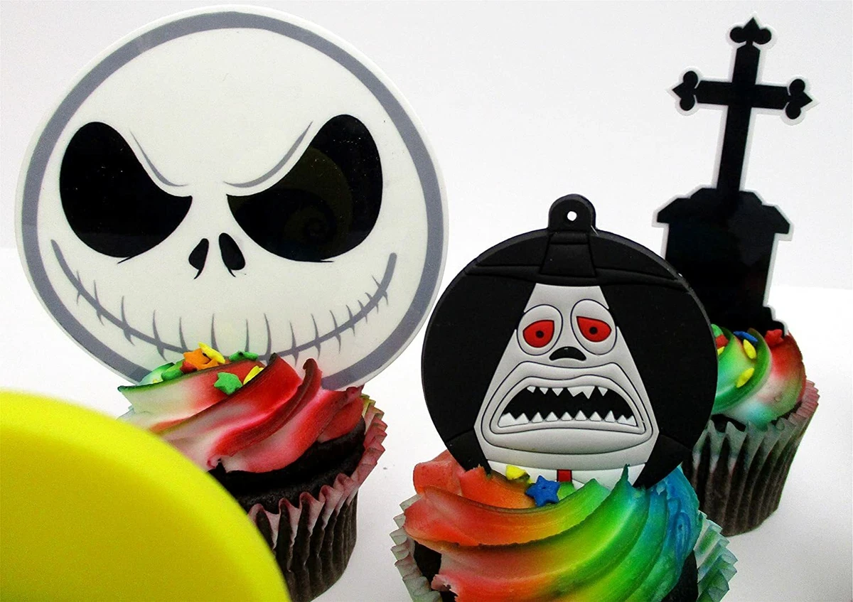 Nightmare Before Christmas Cupcake Toppers