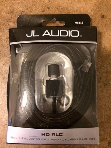 JL Audio HD-RLC Car Audio Remote Bass Control for JL HD & MHD Series ...