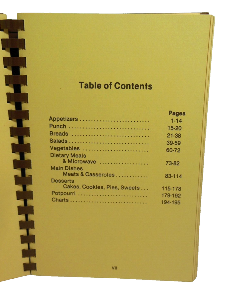 Kalamazoo Michigan Cookbook Borgess Hospital 1977 BHA Cooks Employee ...