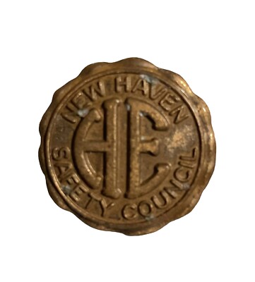 Vintage New Haven Safety Council Pin C Clasp Z20 | eBay