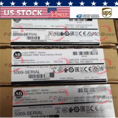 1PC NEW Sealed 5069-SERIAL Allen Bradley Compact Logix 5000 Interface ...