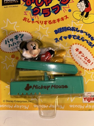 Yujin - Talking Mickey Mouse Stapler - Rare | eBay