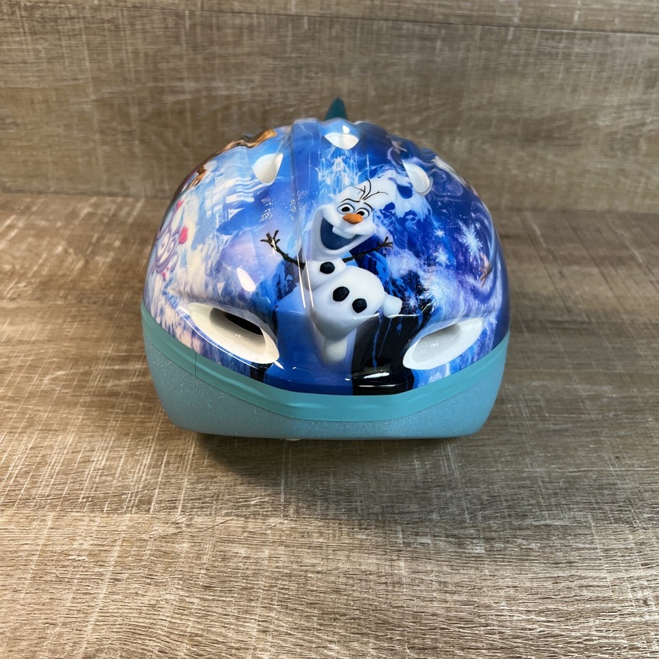 Disney Frozen 3D Tiara Bicycle Helmet Age 5-8 Bell True Fit head ...