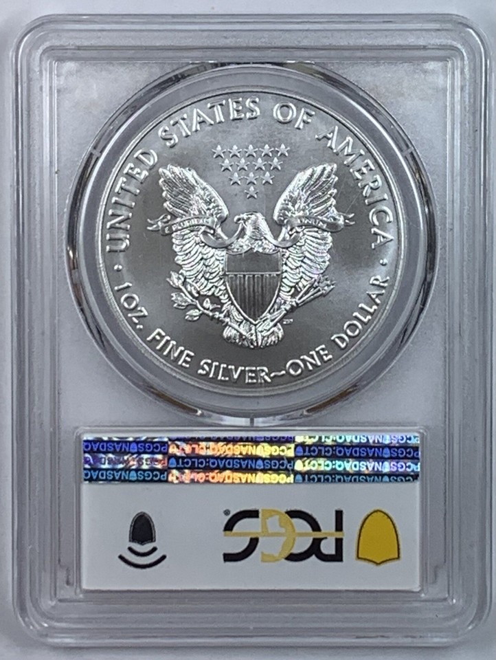 2021-S American Silver Eagle PCGS MS 70 First Strike-Struck At San ...