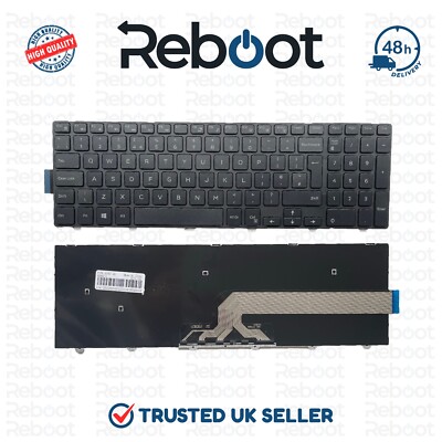 Original Dell Inspiron 15-3000 5545 3551 3567 3542 UK Laptop Keyboard ...